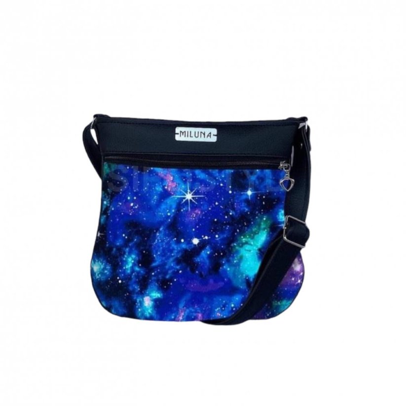 Koženková Crossbody Kabelka Vesmír Design By Miluna